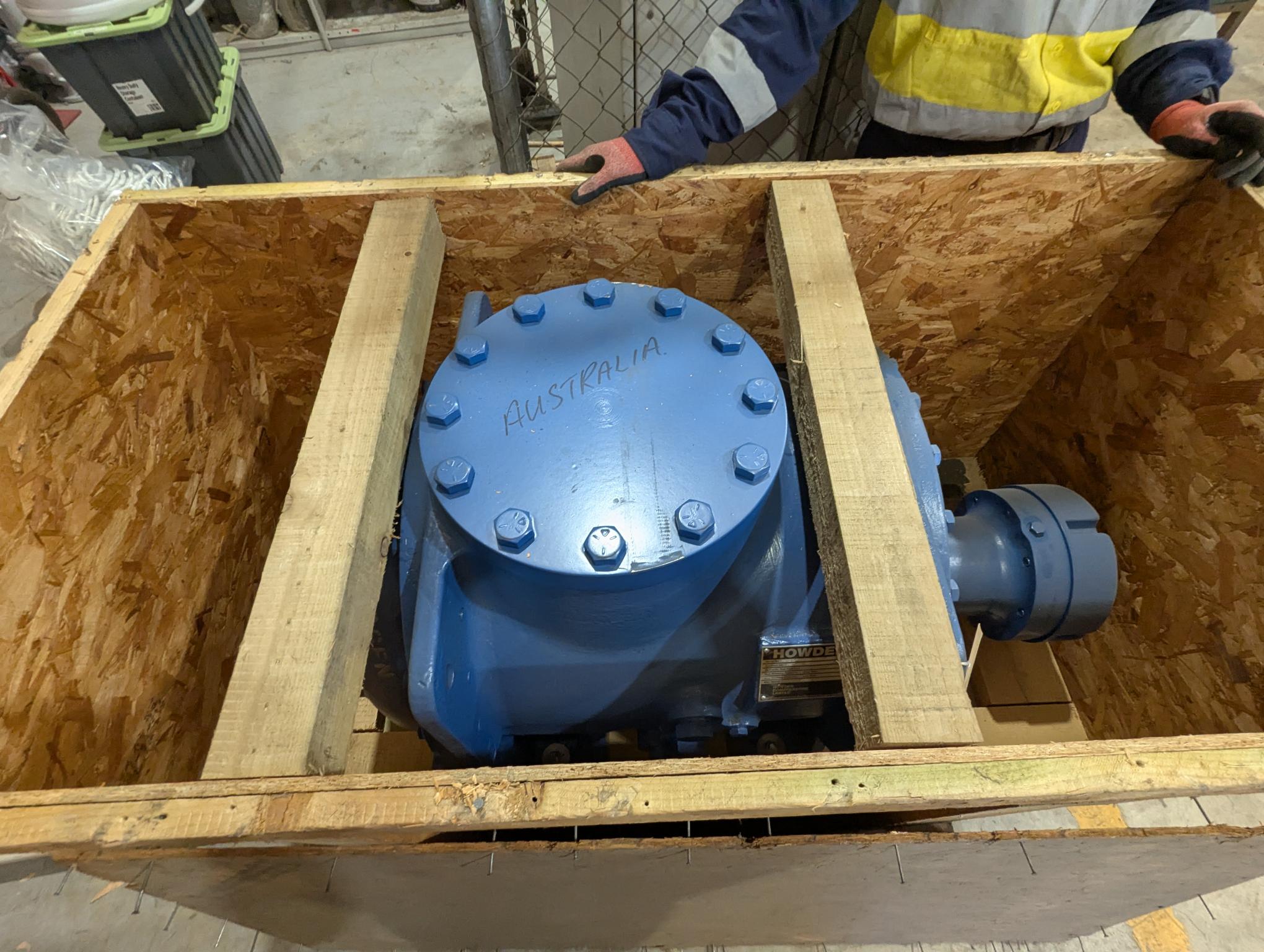 Howden MRV204 Screw Compressor (Stage 1) - RemoraDocks